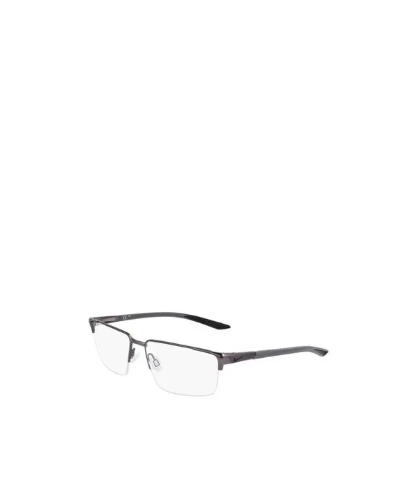 Nike Rectangle Half Rim Eyeglasses - White