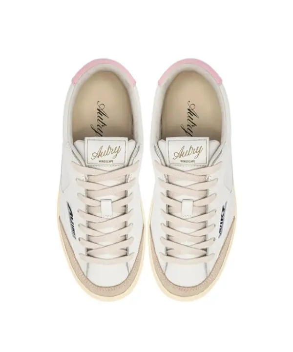 AUTRY Logo Detail Low-top Sneakers - White