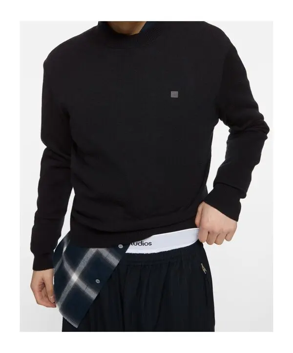 Acne Studios Crewneck Jumper - Black