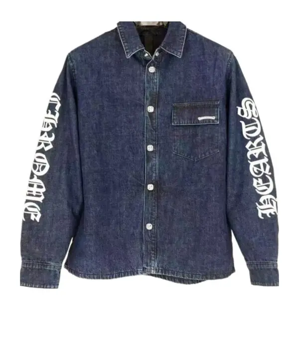 Chrome Hearts Long Sleeve Denim Jacket
