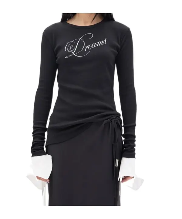 ANN DEMEULEMEESTER Leda Cuffs With Foulard - Black