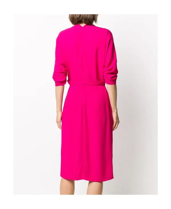 Marni Crepe Envers Satin Dress