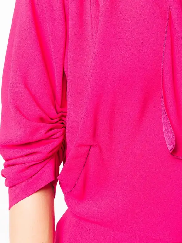 Marni Crepe Envers Satin Dress