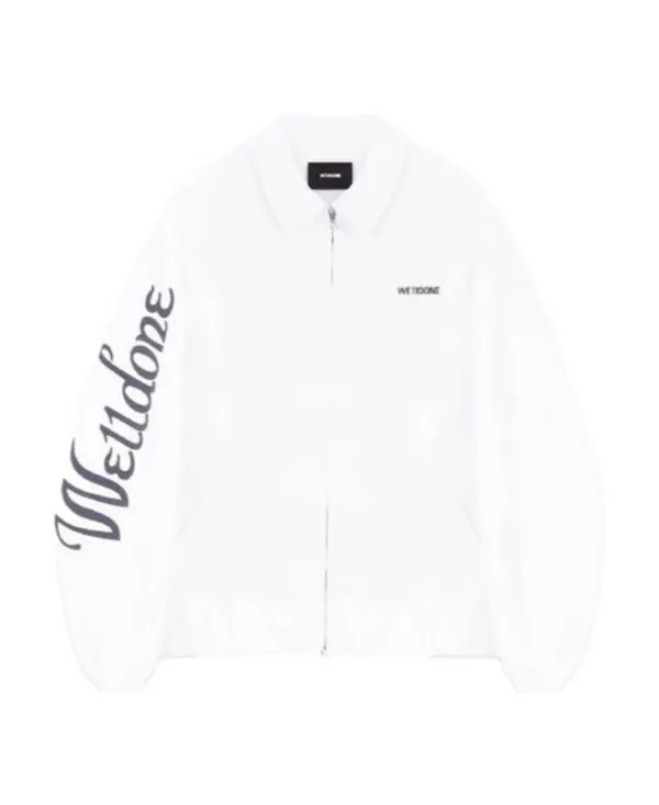 We11Done Logo Casual Jacket - White