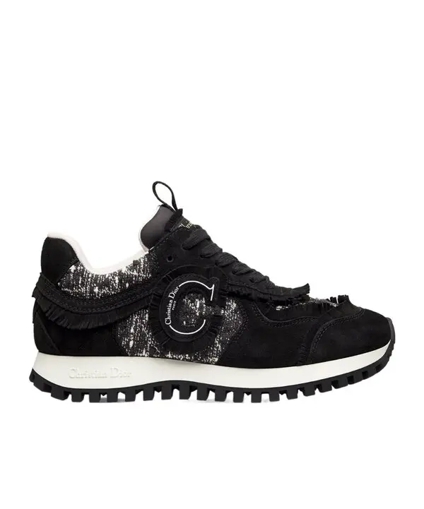 Dior C'est " Lace-up Sneakers - Black, White