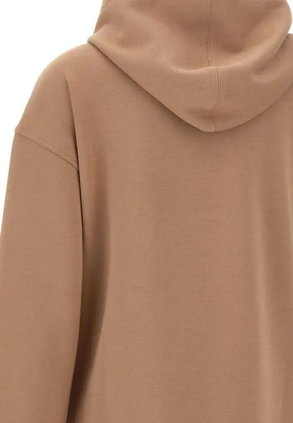 Max Mara Logo Embroidered Relaxed Hoodie