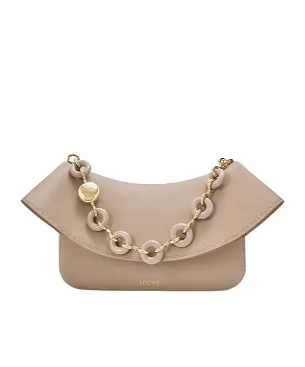 Loewe Medium Ola Bag - Sand-colored