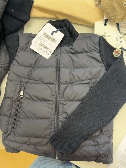 Moncler Logo Patch Padded Zip-up Cardigan