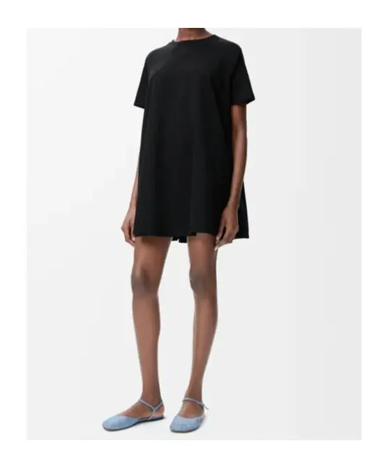 Loewe Short Sleeve Crewneck Dress