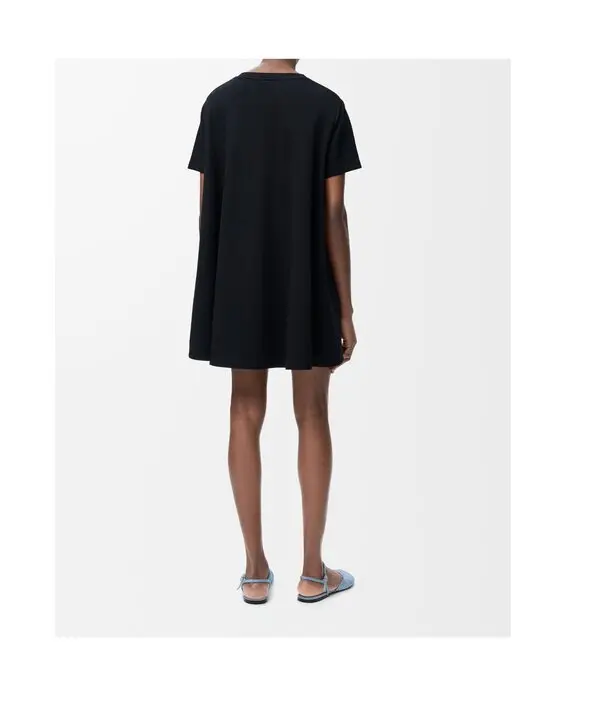 Loewe Short Sleeve Crewneck Dress