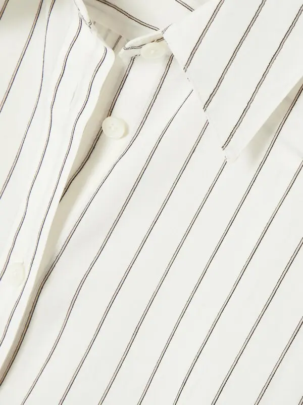 TOTEME Striped Shirt - White