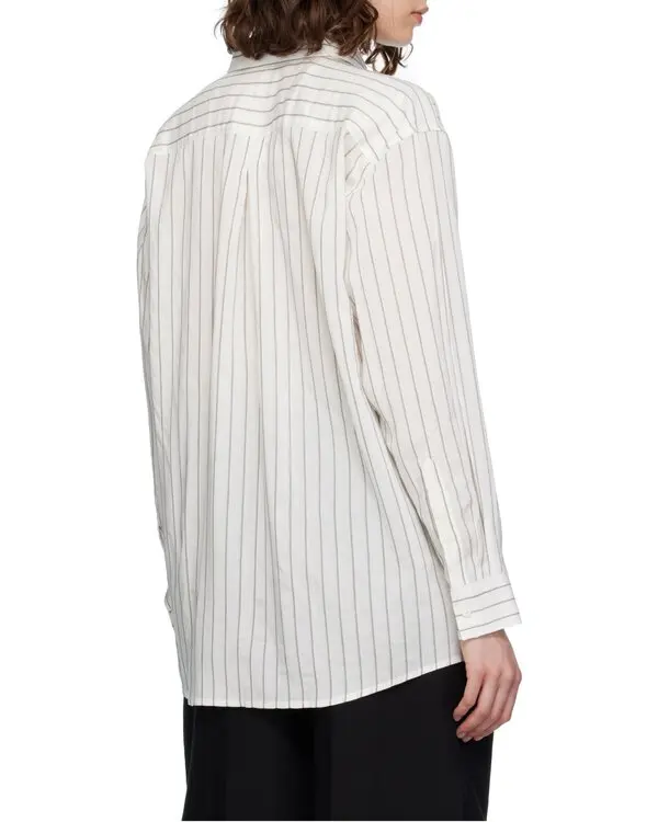 TOTEME Striped Shirt - White