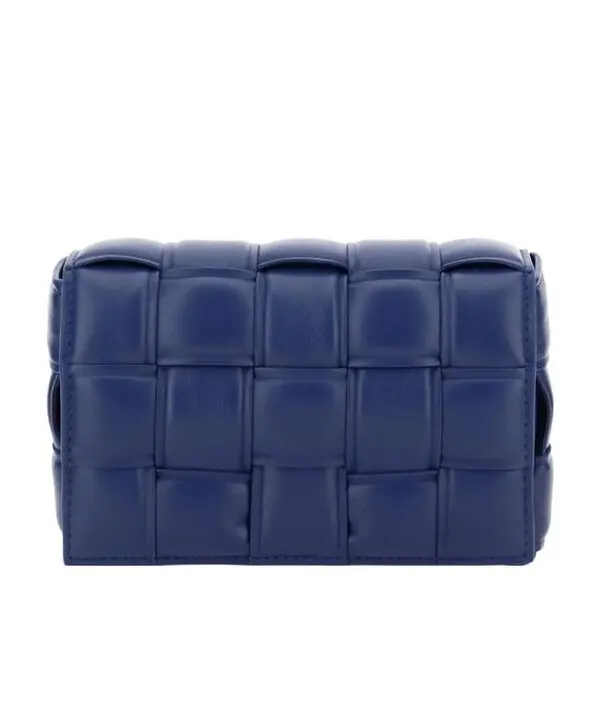 Bottega Veneta Padded Cassette Crossbody Bag - Ocean Blue
