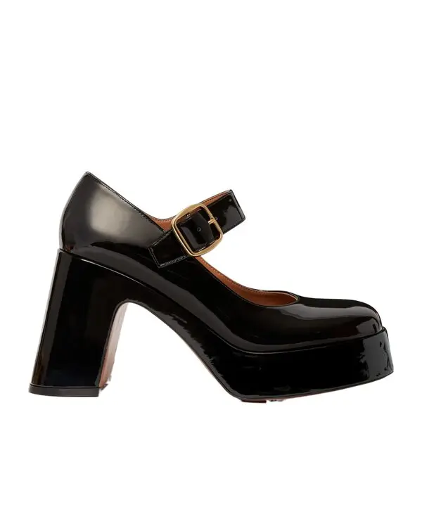 Stella McCartney Heeled Mary Jane Pumps With Buckle Fastening