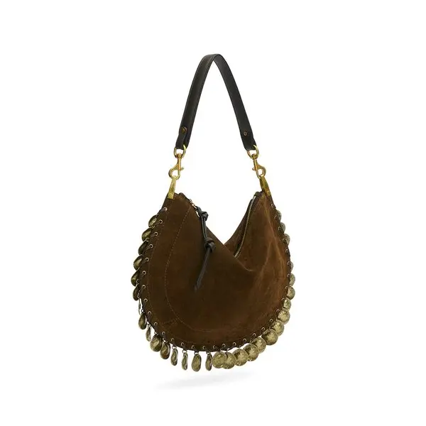 Isabel Marant Étoile Oskan Soft Studded Shoulder Bag