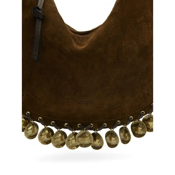 Isabel Marant Étoile Oskan Soft Studded Shoulder Bag
