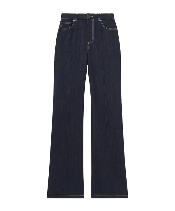 Alexander McQueen Straight-leg Jeans - Dark Blue