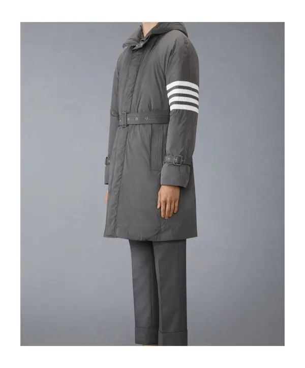 Thom Browne Twill 4-bar Parka