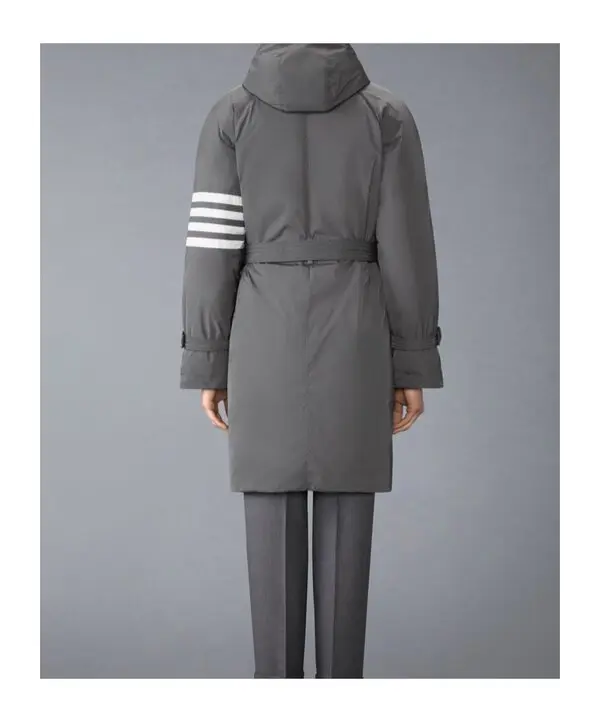 Thom Browne Twill 4-bar Parka