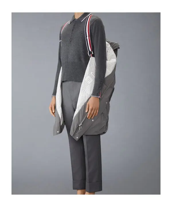 Thom Browne Twill 4-bar Parka