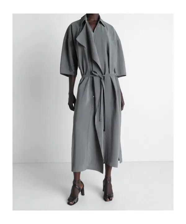LEMAIRE Short Sleeve Shirt Dress