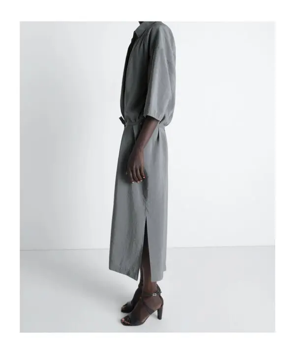 LEMAIRE Short Sleeve Shirt Dress