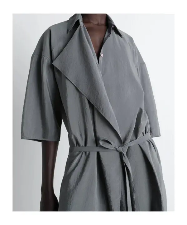 LEMAIRE Short Sleeve Shirt Dress