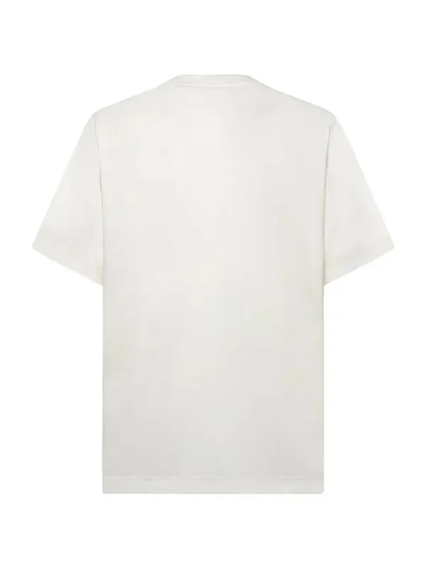 Burberry Ekd Sketch Crewneck T-shirt - Chalk White