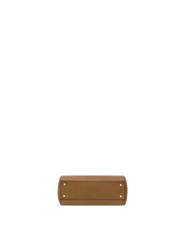 Dolce & Gabbana Logo Detail Handbag - Brown