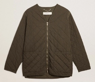 GOLDEN GOOSE Quilted Zip-up Jacket - No