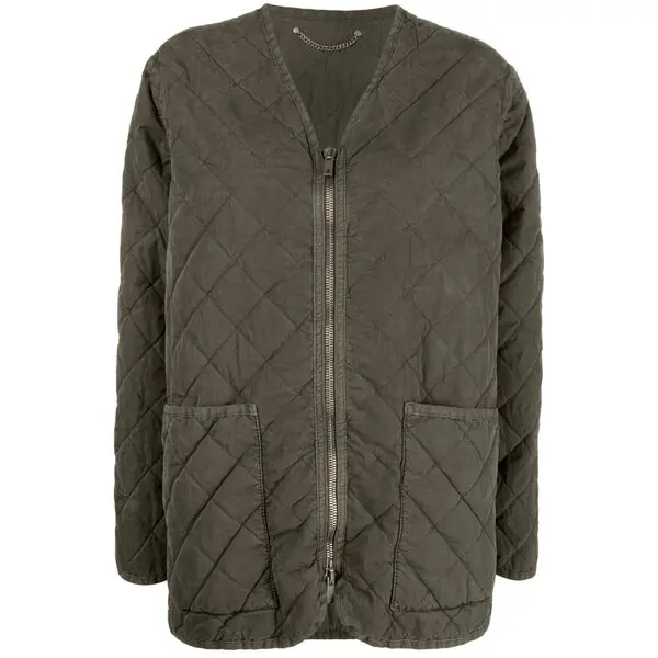 GOLDEN GOOSE Quilted Zip-up Jacket
