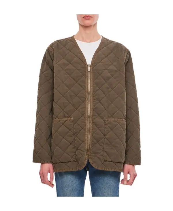 GOLDEN GOOSE Quilted Zip-up Jacket