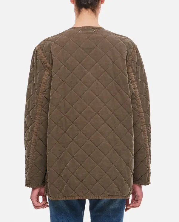 GOLDEN GOOSE Quilted Zip-up Jacket