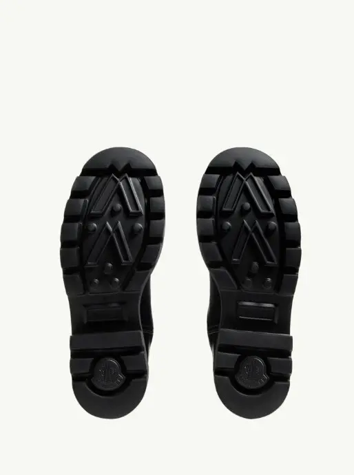 Moncler Kickstream High Wellington Boots - Black