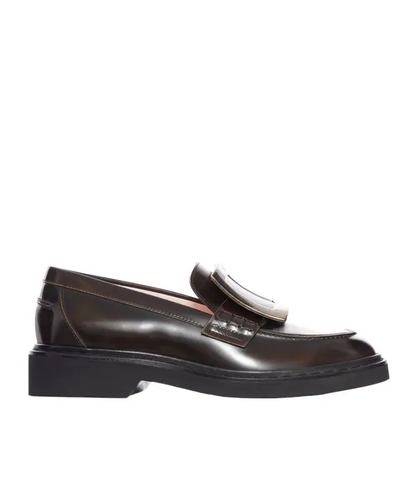 ROGER VIVIER Round-toe Slip-on Loafers