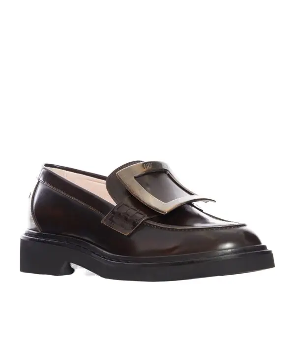 ROGER VIVIER Round-toe Slip-on Loafers