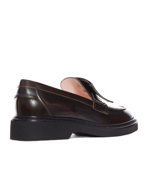 ROGER VIVIER Round-toe Slip-on Loafers