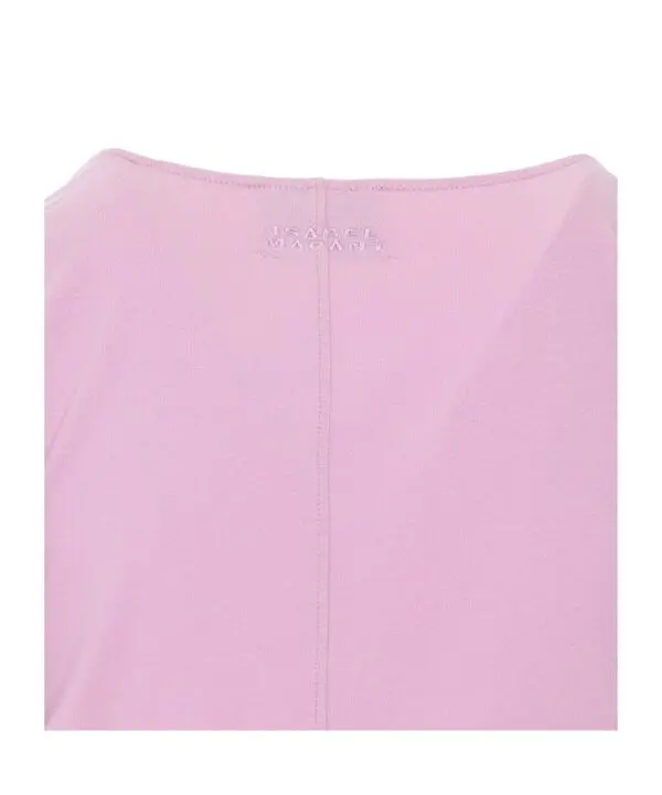 Isabel Marant Étoile Maisan Cap-sleeved Top - Pink