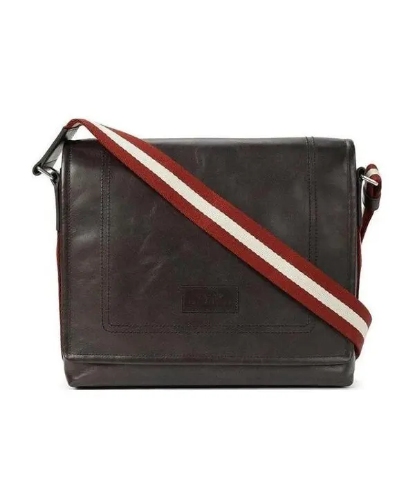Bally Logo Crossbody Bag - Black