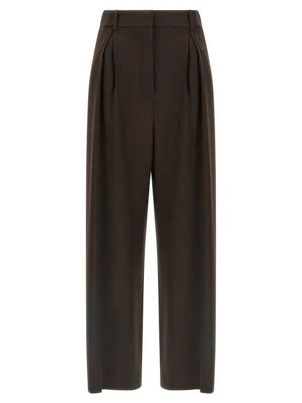 Loewe Straight Leg Pleated Trousers
