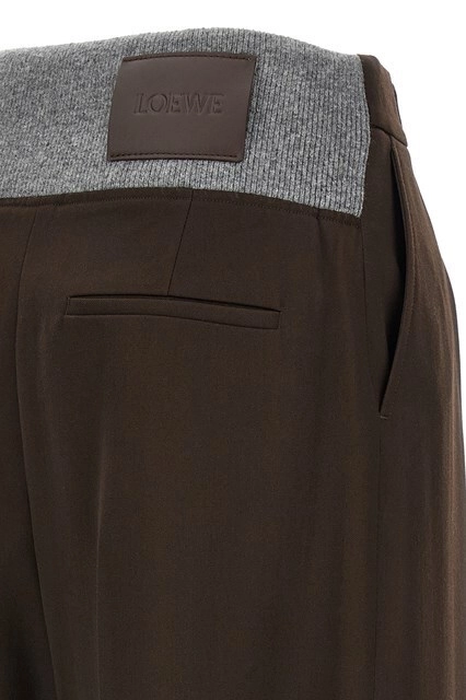 Loewe Straight Leg Pleated Trousers