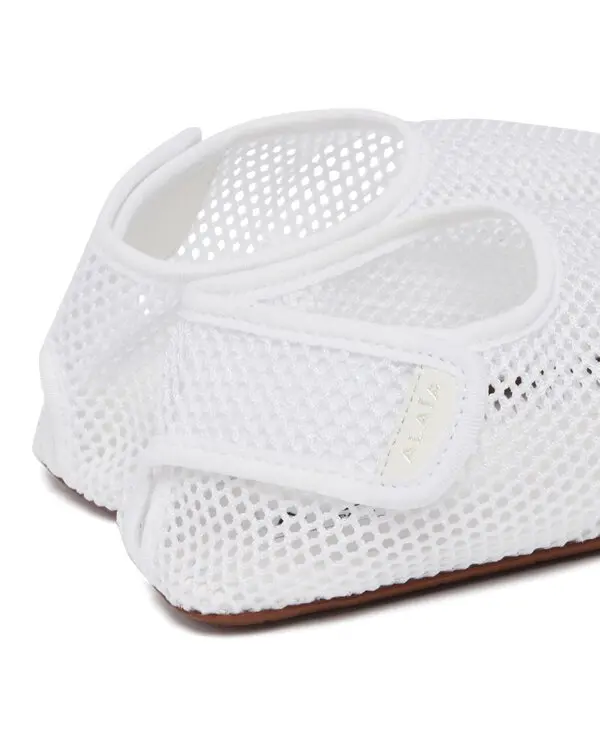 Alaïa Fishnet Thong Sandals