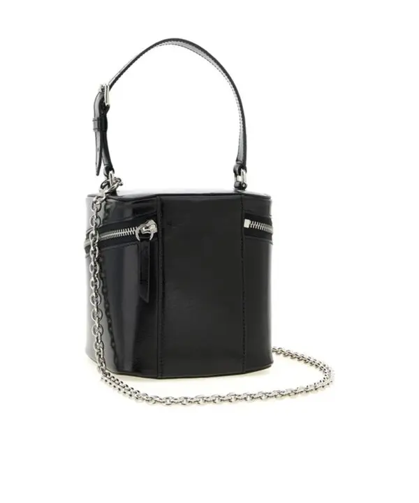 MAISON MARGIELA Big Cube Zip-around Handbag - Black