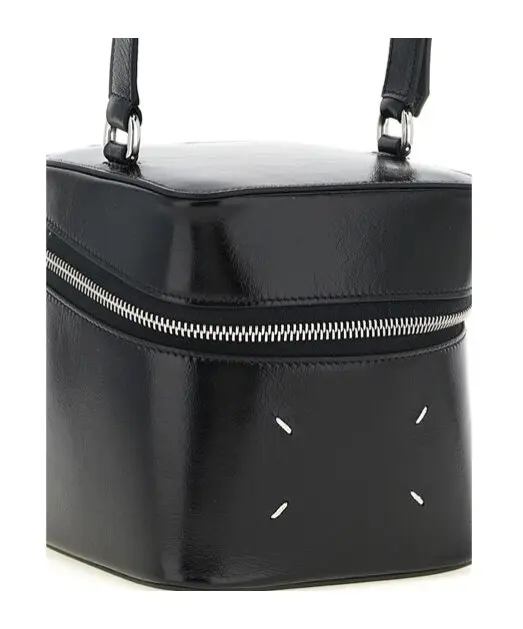 MAISON MARGIELA Big Cube Zip-around Handbag - Black