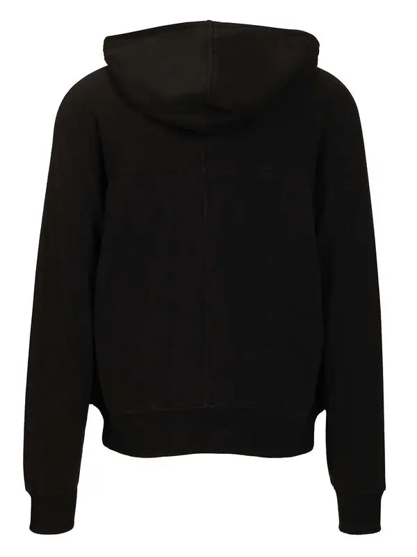 Rick Owens Zip-up Drawstring Hoodie
