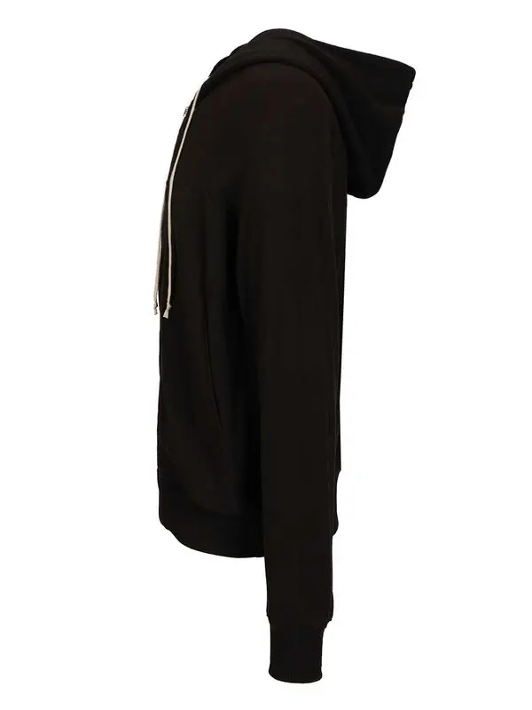 Rick Owens Zip-up Drawstring Hoodie