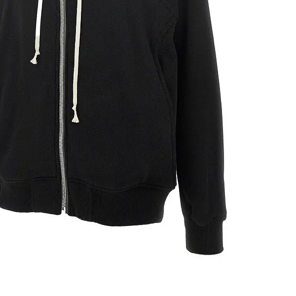 Rick Owens Zip-up Drawstring Hoodie