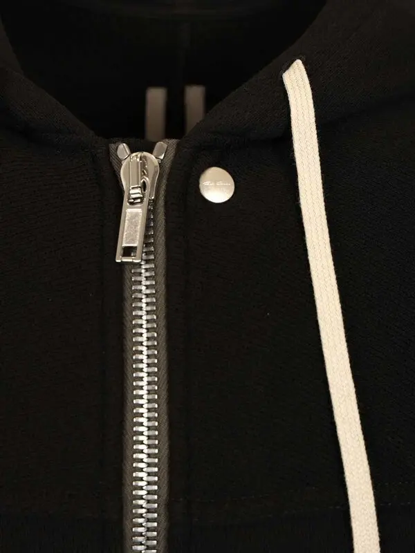 Rick Owens Zip-up Drawstring Hoodie