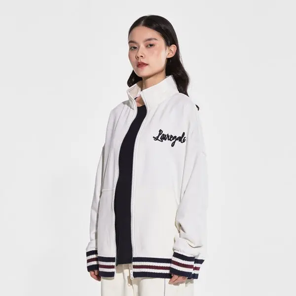 LIUREGALI Long-sleeved Logo Casual Jacket