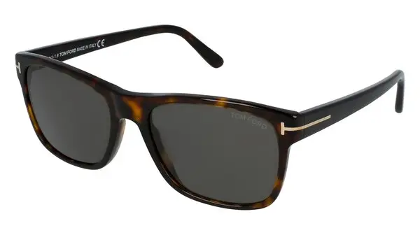 TOM FORD Rectangle Frame Sunglasses - Black